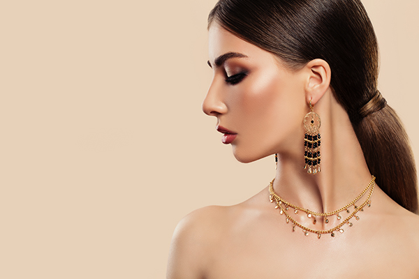 Indo-Western Gold Jewellery Designs for Contemporary Ensembles | My ...